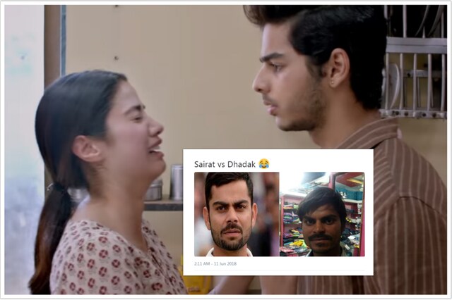Watched Dhadak yet? These Dhadak Memes Are Setting the Internet on Fire ...
