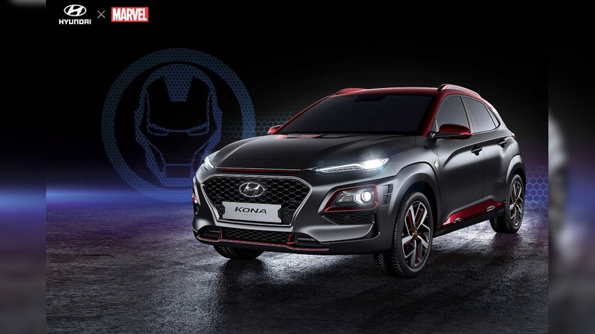 Hyundai Kona SUV Iron Man Edition Unveiled at San Diego Comic-Con 2018