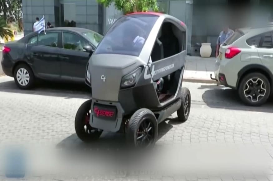 Watch: World’s First Foldable Car - News18