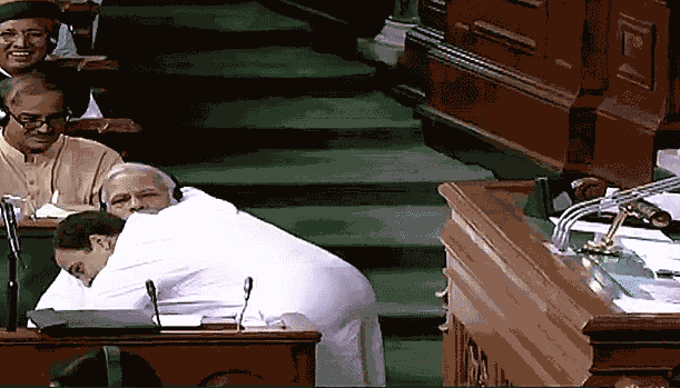 Did Rahul Gandhi's Jaadu ki Jhappi in Parliament Just Beat Modi's ...