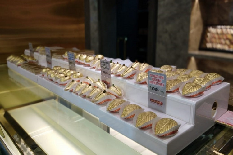 This Raksha Bandhan, Gujarat Shop is Selling Actual Gold Sweets for Rs ...