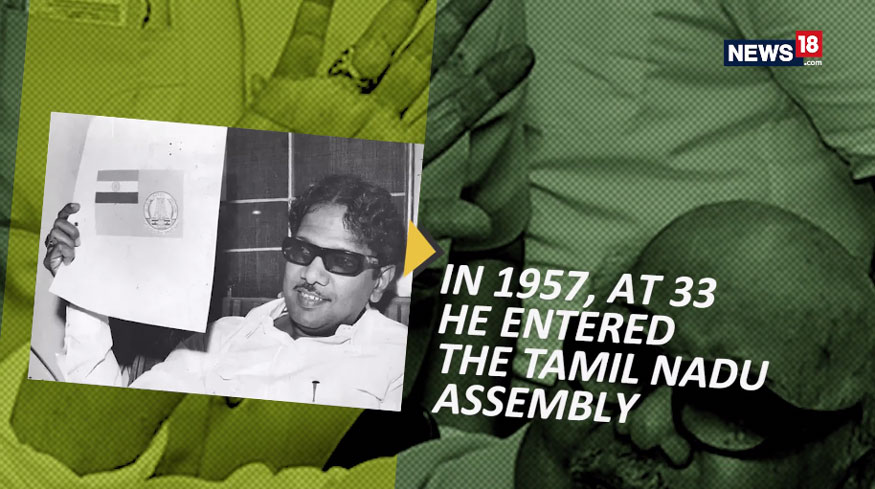 DMK Chief Kalaignar Karunanidhi - Life In Pics - News18
