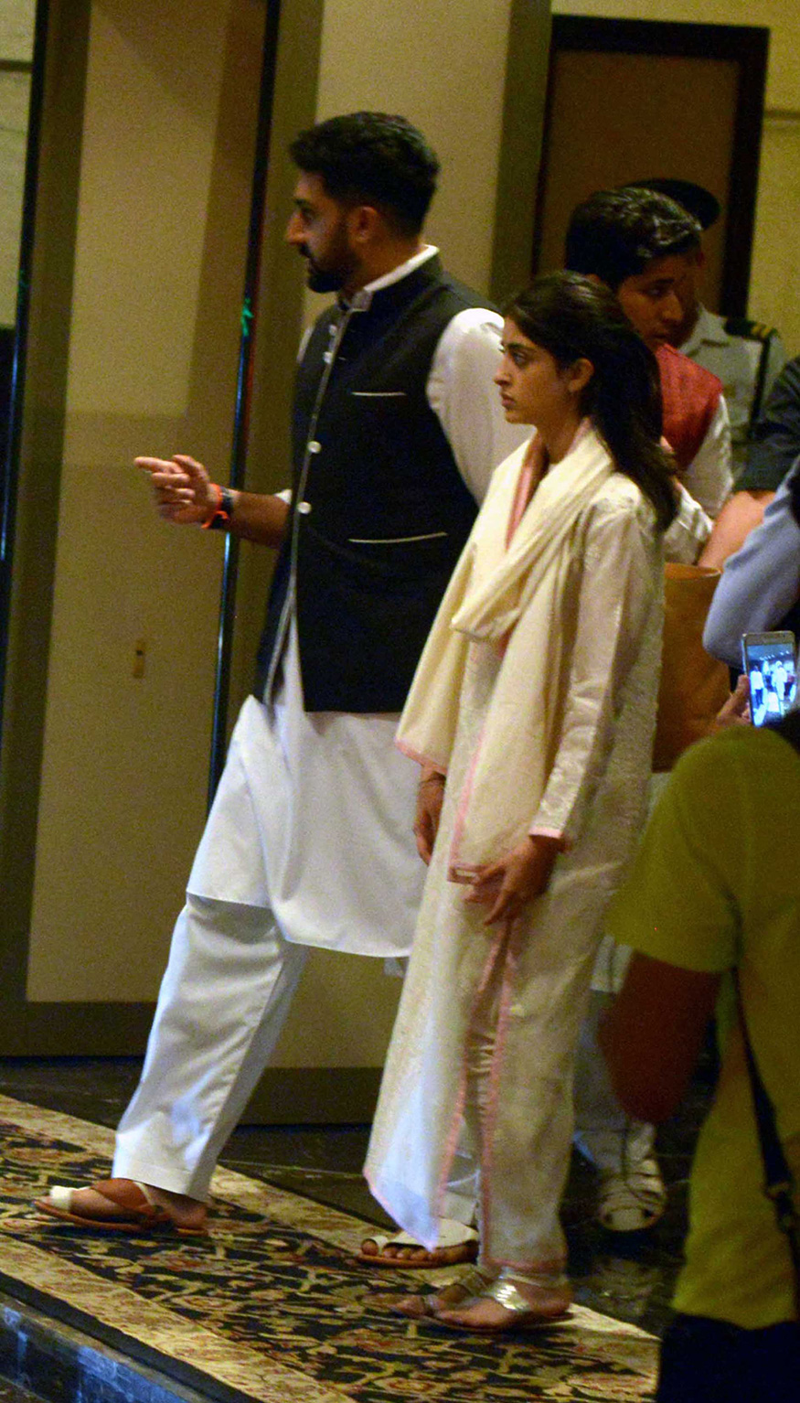 PHOTOS| Rajan Nanda's Ashes Immersed in Ganga at Haridwar