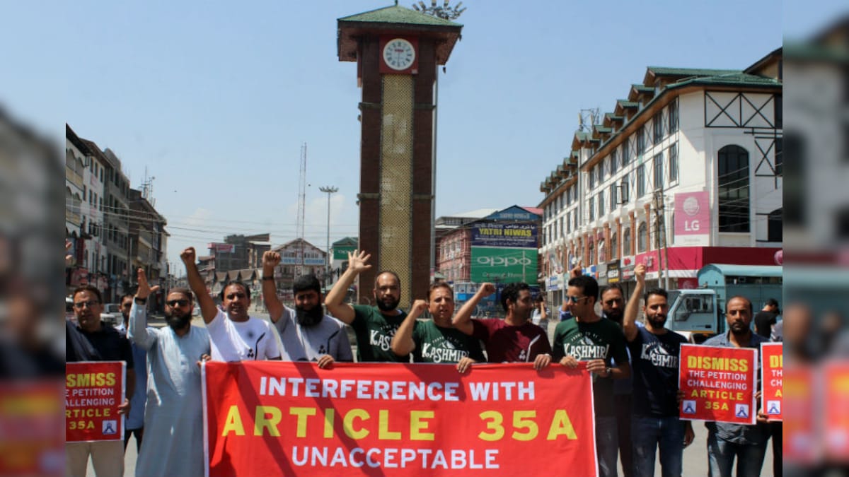 Attempts to Scrap Article 35A Aimed at Bringing About Demographic ...