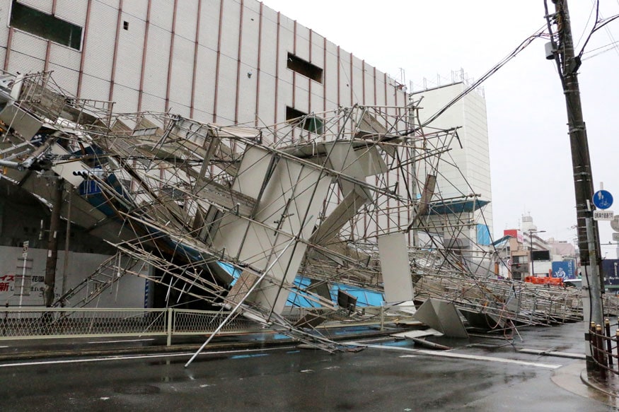 Deadly Typhoon Jebi Hits Japan: Strongest Storm in 25 Years - News18