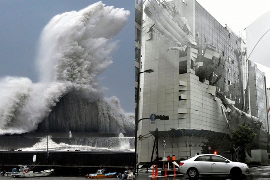 Deadly Typhoon Jebi Hits Japan: Strongest Storm in 25 Years - News18