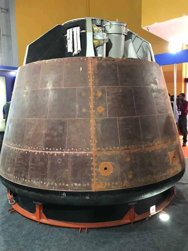 ISRO Displays Space Suits, Crew Capsule For 2022 Manned Space Mission ...