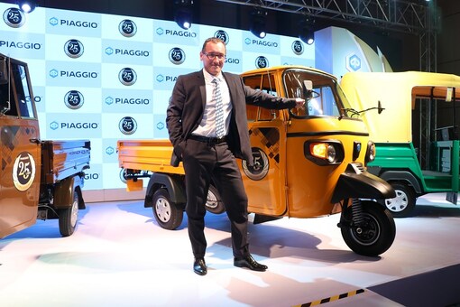Piaggio Planning to Launch Fully Electric Three-Wheeler in India by Mid ...