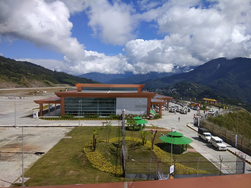 Pictures of Sikkim's First Ever Airport in Pakyong