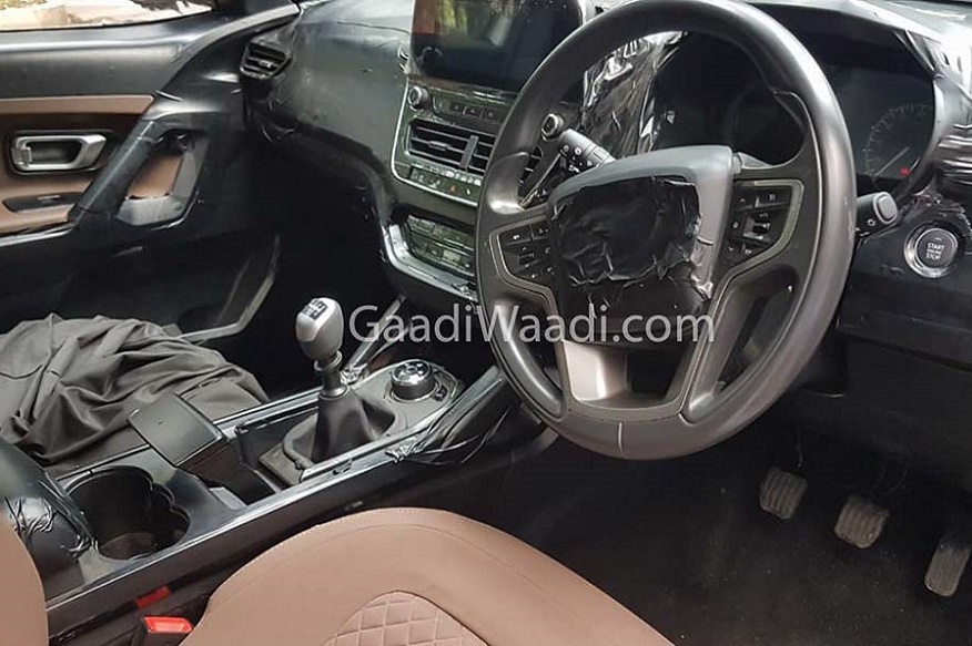 Upcoming Tata Harrier Latest Spy Images Reveal Complete Interiors ...
