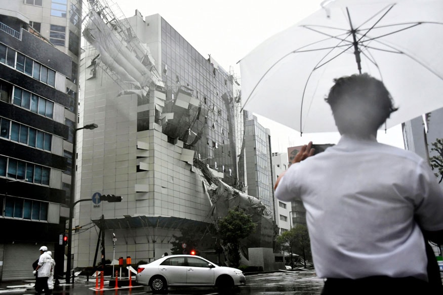 Deadly Typhoon Jebi Hits Japan: Strongest Storm in 25 Years - News18