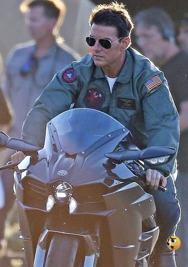 PICS: Hollywood Actor Tom Cruise Riding Kawasaki Ninja H2 - News18