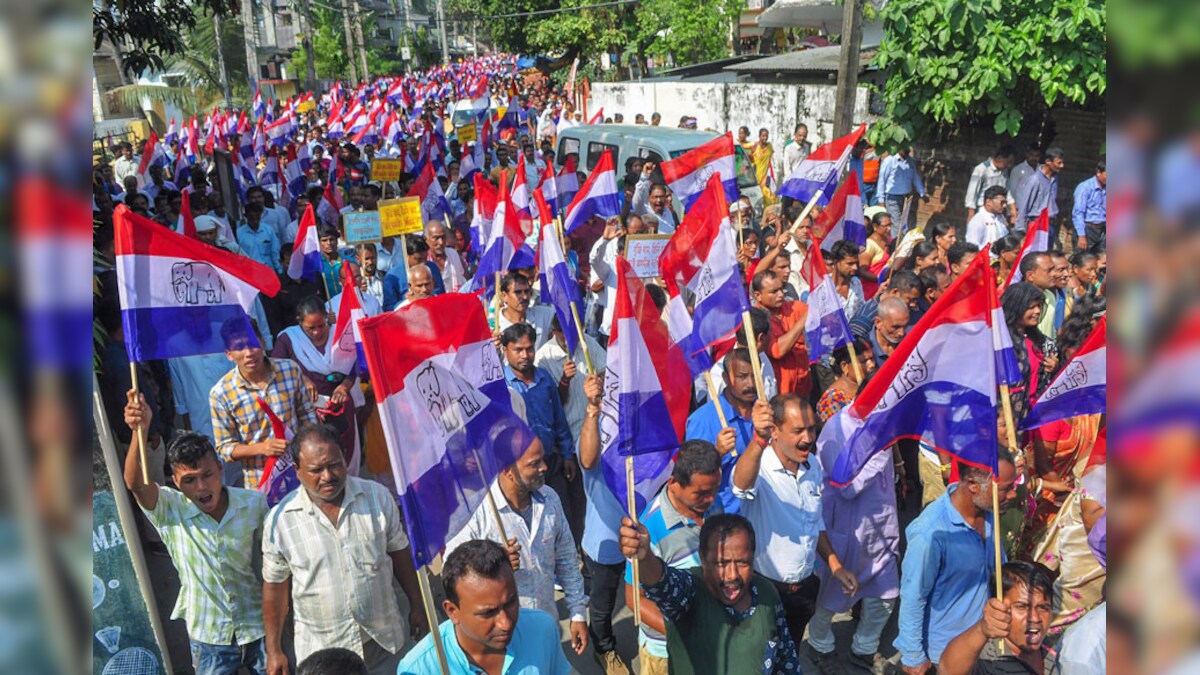 Assam Bandh: Protesters Block Roads, Burn Tyres in 12-hour Shutdown ...