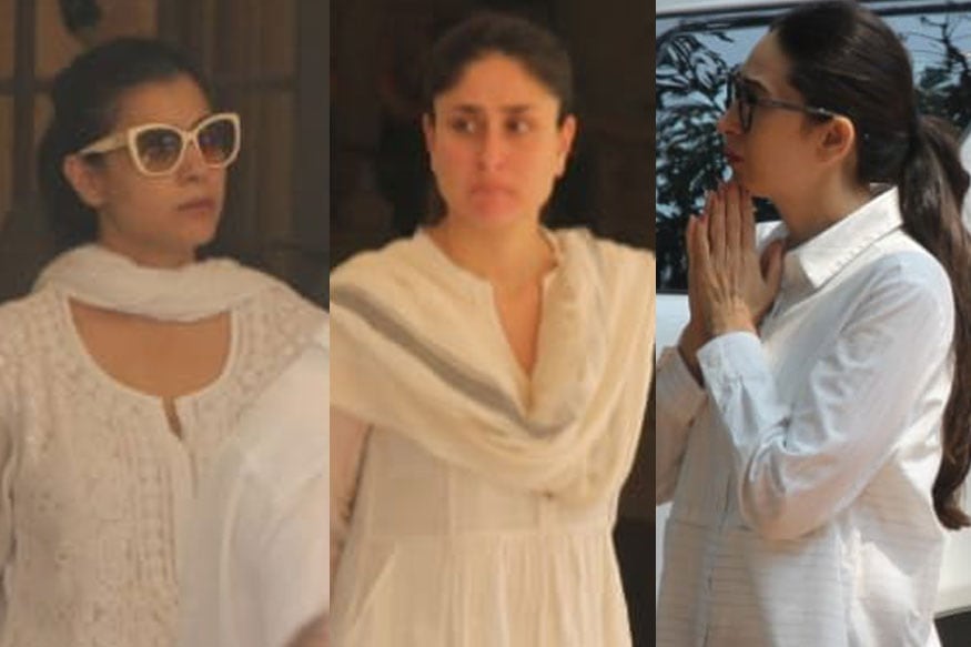 Celebs Visit Krishna Raj Kapoor's House to Pay Last Respects - News18