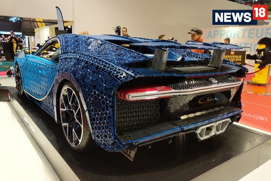 Paris Motor Show 2018: Drivable Lego Bugatti Chiron Replica Showcased ...
