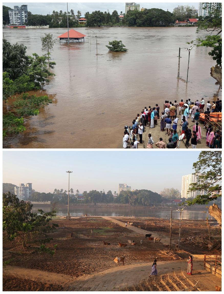 Before And After Flood