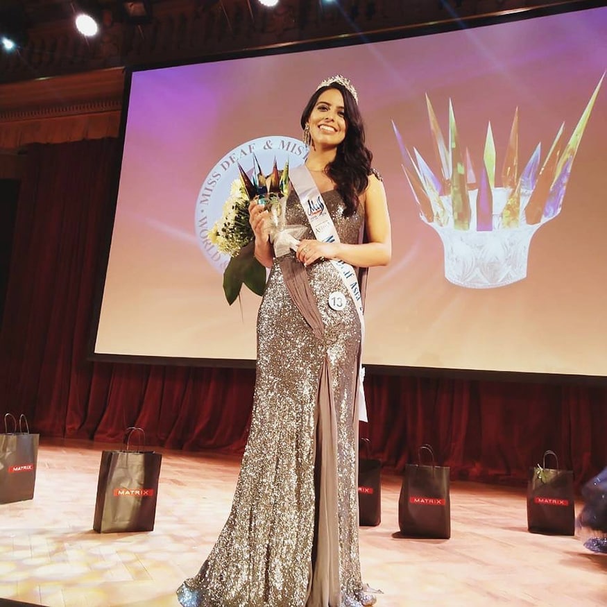 Glamorous Pictures Of Miss Deaf Asia 2018 Nishtha Dudeja News18
