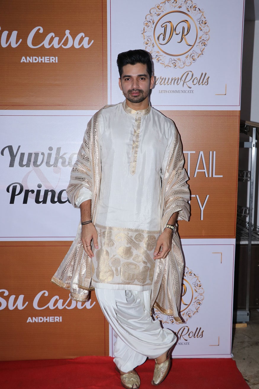 PICS| Yuvika Chaudhary and Prince Narula's Sangeet Ceremony - News18