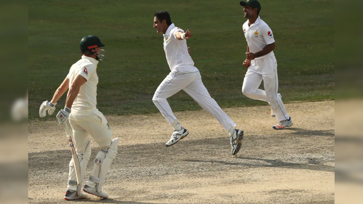Mohammad Abbas Strikes Thrice to Put Pakistan in Command in Dubai Test