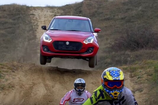 Suzuki Swift vs Dirt Bike vs ATV Off-Road Race is as Cool as it Sounds ...