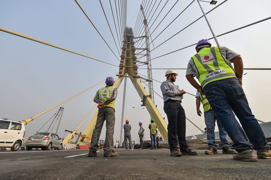 Signature Bridge: India's First Asymmetrical Cable-Stayed Bridge - News18