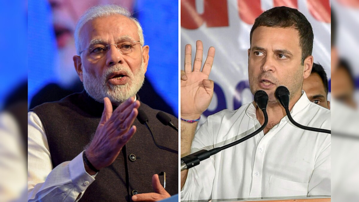 Modi Objects to Rahul Gandhi’s Language, Then Says Congress Hand in ...