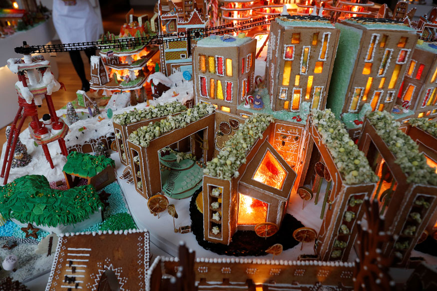 The Museum of Architecture's Gingerbread City in London