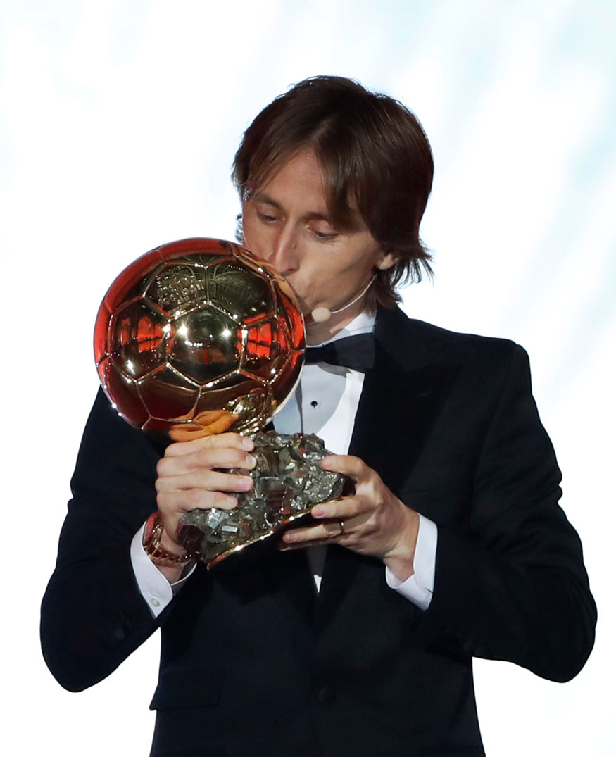 Luka Modric, Ada Hegerberg Win the Ballon d'Or Award 2018