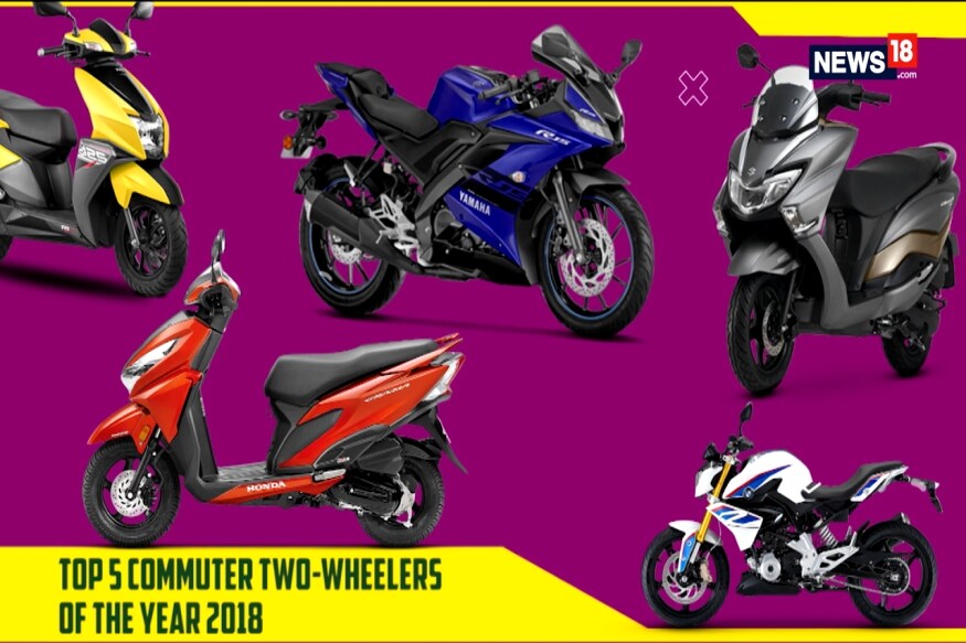 Top 5 Commuter Two-Wheelers Of The Year 2018