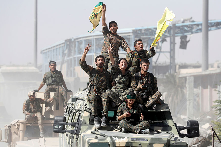 A look Kurdish-led Syrian Democratic Forces & Other Militias in Syria ...