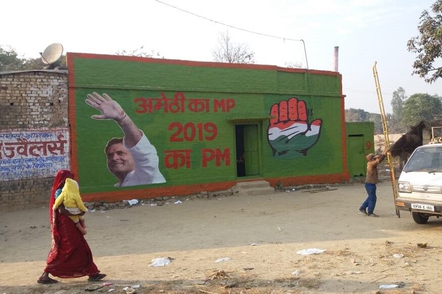 'Amethi Ke MP, 2019 Ke PM' Posters Welcome Rahul Gandhi in Amethi - News18