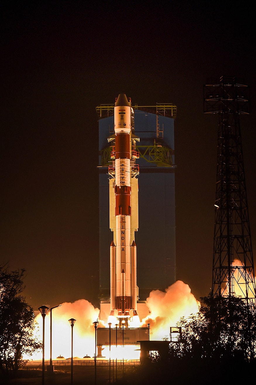 India Puts 'Microsat R' & Students-Built Nano-Satellite 'Kalamsat' Into ...