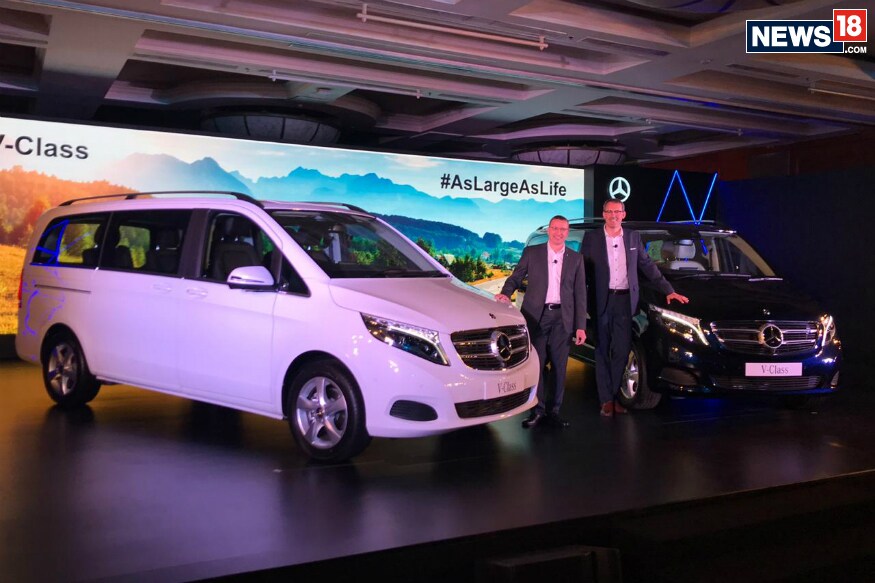 Mercedes-Benz V-Class Luxury MPV launched in India, Prices Start From ...