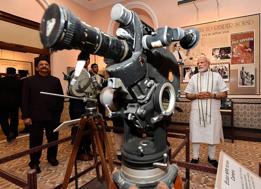 PM Modi Inaugurates the National Museum of Indian Cinema - News18