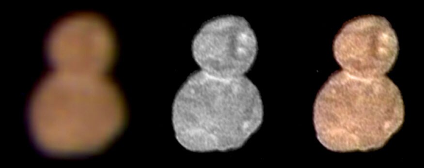 NASA Releases First Visuals of Space 'Snowman' Ultima & Thule - News18
