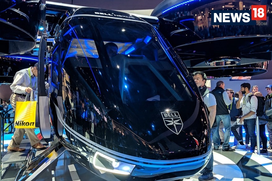 Bell Nexus Autonomous Flying Taxi Showcased at CES 2019; See Pics - News18