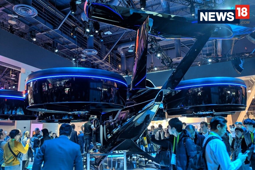 Bell Nexus Autonomous Flying Taxi Showcased at CES 2019; See Pics - News18