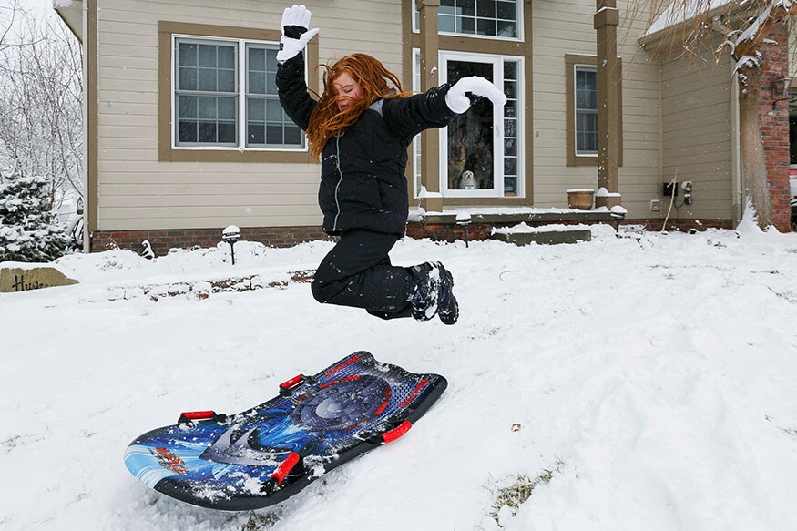 Winter Storm Brings Heavy Snow, Ice and Freezing Rain in US - News18