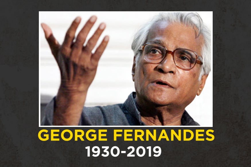 Former Defence Minister George Fernandes Dies at 88