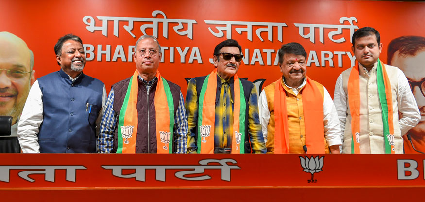 Veteran Actor Biswajit Chatterjee Joins BJP