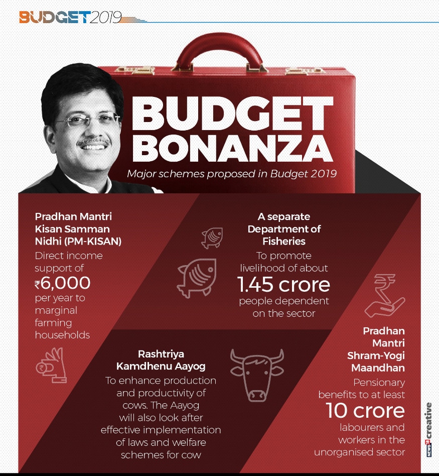 Interim Budget 2019-20: The Budget in Graphics - News18