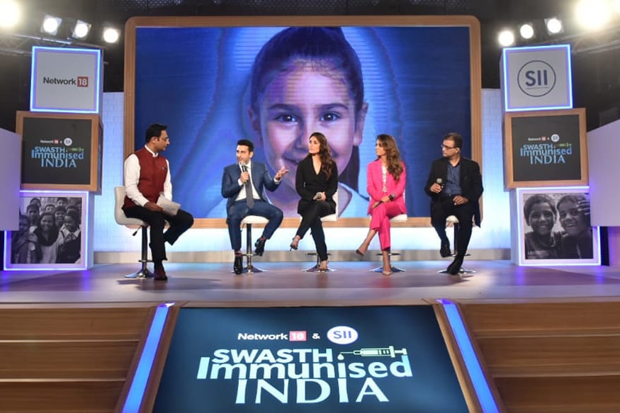 In Pictures: Swasth Immunised India Launch - News18