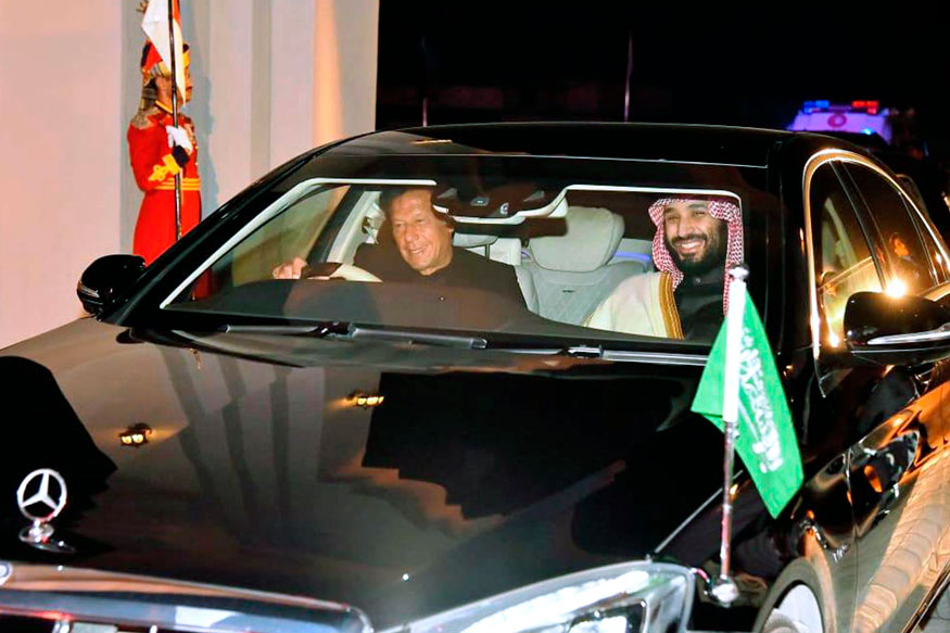 Imran Khan Turning Chauffeur For Saudi Crown Prince MBS is Driving ...