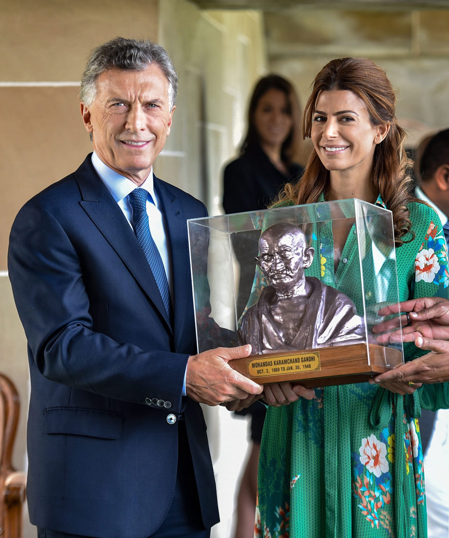 Best Photos From Argentina President Mauricio Macri's India Tour - News18