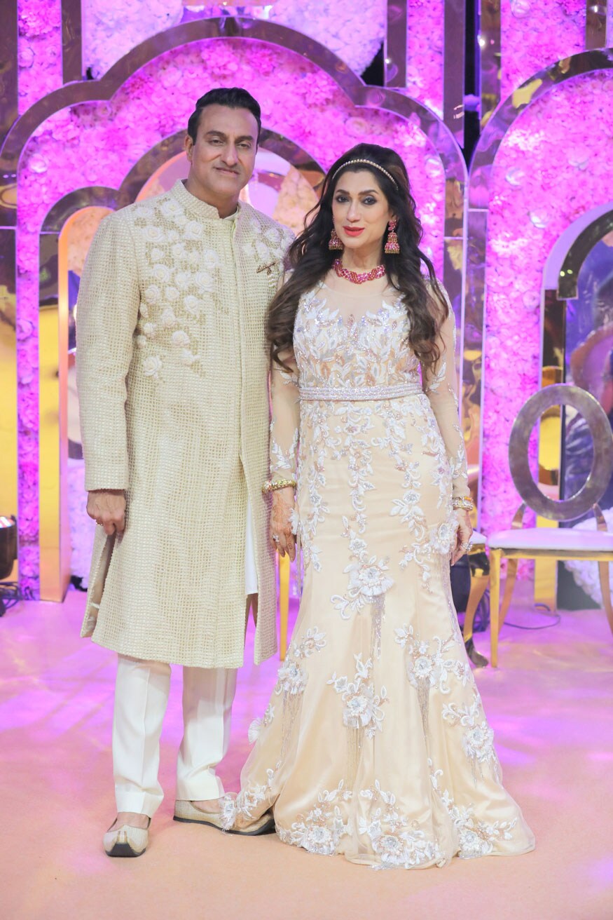 Azhar Morani and Tanya Seth's Wedding Reception; See Pictures - News18