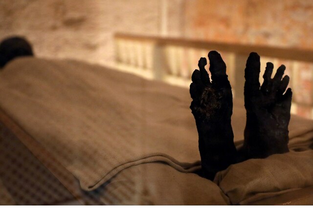 Wrapped in Blankets, 'Mummified' Body Found Inside Wooden Casket in ...