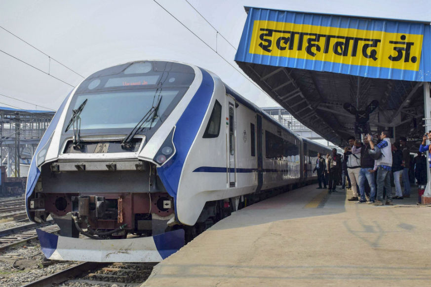 Photos of Vande Bharat Express, Country's First Engine-Less Train - News18