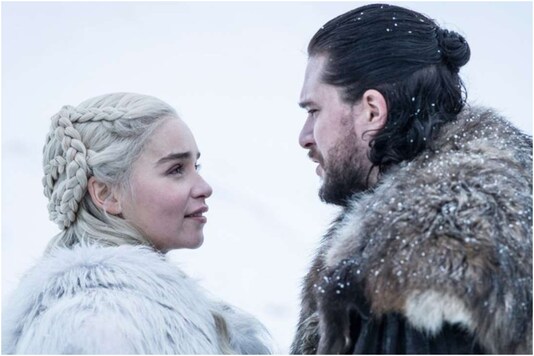 Game of Thrones BTS Video Shows Jon Snow Gagging After Romantic Kiss ...