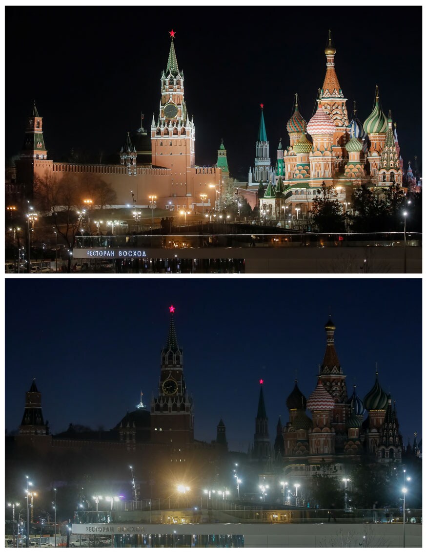 Earth Hour 2019: Famous Places Before & After They Went Dark - News18