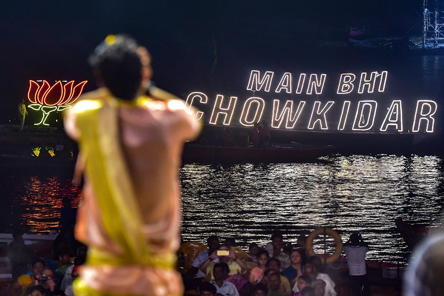 In Pictures: Narendra Modi's Mega Roadshow in Varanasi - News18